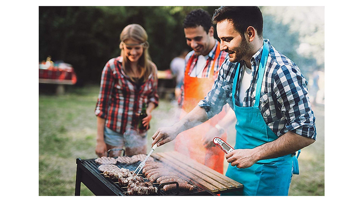 DeltaTrak Digital Meat Thermometer: Fast & Waterproof