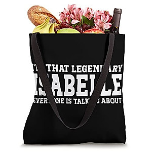 Isabelle Personal Name Women Girl Funny Isabelle Tote Bag