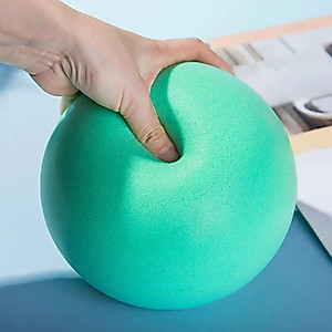 Silent Basketball,Uncoated High Density Foam Ball, Soft, Flexible, Lightweight and Easy to Grip, Quiet Ball for Various Indoor Activities,Pink,NO 7