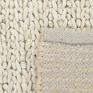 Handmade Transitional Jute Contemporary Beige Area Rug 9 x 12