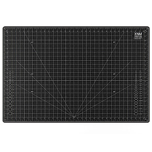XNM Creations Premium Self Healing Cutting Mat - 24 Inches by 36 inches - A1, 3 Layer Quality PVC Construction - Dual Sided, Imperial and Metric Grid Lines - Perfect for Cutting, Sewing, and Crafts