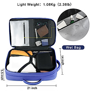 Travel Backpack for Women, 50L Carry on Backpack with Wet Bag Expandable Flight Approved Luggage Backpack Suitcase,Extra Large Weekender Bag Water Resistant Lightweight Daypack Gift for Traveler Women