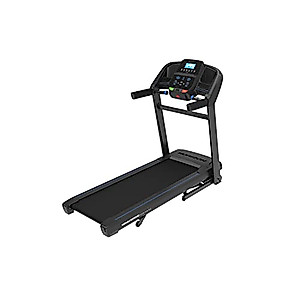 Horizon Fitness T202 Foldable Treadmill Running Machine with Incline, Fitness & Cardio, Lightweight Folding Treadmill with Bluetooth Speakers, EasyDial Controls, Tablet Holder, 325lb Capacity
