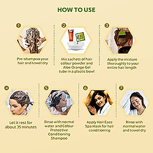 Indus Valley Natural Organic Damage Free Permanent Gel Hair Color, Ammonia Free, Vegan, Cruelty Free, Up to 100% Gray Coverage |Doctor Recommended| Bio Natural Certified- Dark Brown 3.0 (20gram+200ml) Pack of 1