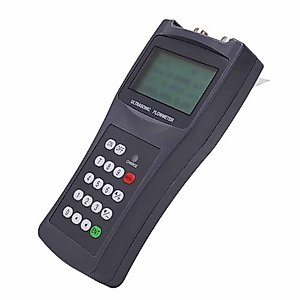 TDS-100H Handheld Digital Ultrasonic Meter Tester Flowmeter, Built in Data Logger, RS-232 Compatible with Fuji, 4×8 Chinese or 4×16 English Display, Sensor Cable Power