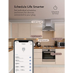 Smart Plug Nooie,WiFi Smart Plug That Work with Alexa,Smart Plug for Smart Home,WiFi Outlet for Google Home, Voice Control,Smart Outlet with Remote Control,Timer Function, ONLY 2.4G (4 Packs),10Amp
