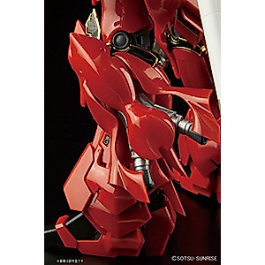 Bandai Hobby RG MSN-06S Sinanju Gundam UC Action Figure (1/144 Scale)