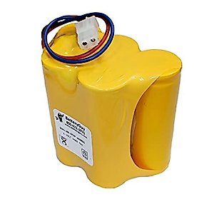 BatteryGuy ELB-0607N Replacement 6V 7000mAh Nickel Cadmium Emergency Lighting Battery Brand Equivalent (Rechargeable)