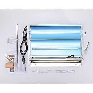 Dental Packaging Sealer, Portable Dental Sealing Machine, 6-level Temperature Adjustment, 250mm Max Sealing Width, For Hospital, Clinic, Lab