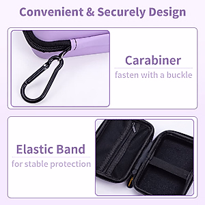 Phomemo D30 Label Maker Machine with case and 1 roll Label Tape, Portable Bluetooth Label Printer, Small Smart Phone Handheld Sticker Mini Labeler Multiple Templates Font Icon Easy to Use