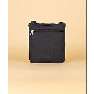 HAIKU Women's Small Revel Eco-Friendly RFID Blocking Crossbody Travel Bag, Black in Bloom