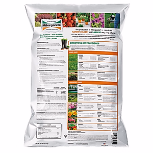 Milorganite All-Purpose Eco-Friendly Slow-Release Nitrogen Lawn Fertilizer 6-4-0, 32lb