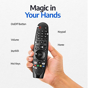 Universal LG Magic Remote Control for LG Smart TV - LG Remote Compatible with All Models of LG Smart TV - 1 Year Warranty Included - (NO Voice Control or Pointer Function) by Vorlich®