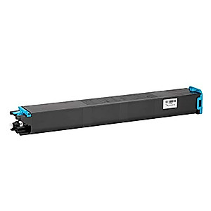 shiki Compatible Toner Cartridge for Sharp MX-2630N/2651/3050/3051/3070/3071/3550/3551/3570/3571/4050/4051/4070/4071/5050/5051/5070/5071/6050/6070 Cyan (MX-60NTCA/MX-61NTCA) 24,000 Pages (Cyan)