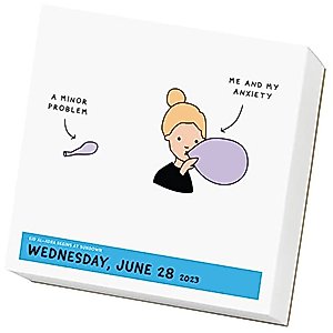 Even My Feelings Have Feelings Page-A-Day Calendar 2023: Dealing With All of it, One Day at a Time