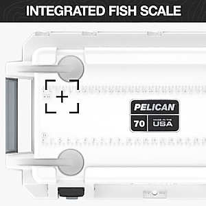 Pelican 70 Quart Elite Cooler (Dark Grey/Green)