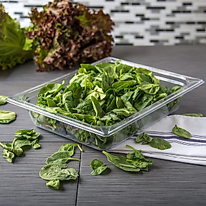 Chef's Supreme - Half Size Polycarbonate Food Pan, NSF Approved (2.5" Deep)