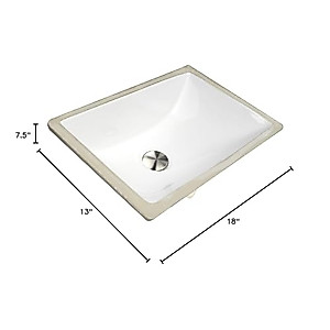 Nantucket Sinks UM-16x11-W, White