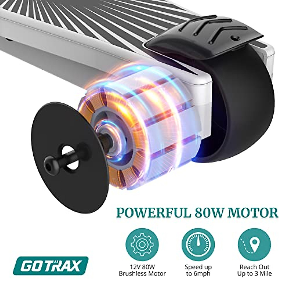 Gotrax Scout Electric Scooter for Kids Ages 4-7, Max 3 Miles Range and 6Mph Speed, 5" Flash Front Wheel and Unique Pedal Light, UL2272 Certified Aprroved Electric Kick Scooter for Boys Girls Blue