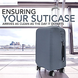 Stromguard Travel Luggage Cover I TSA approved Suitcase Protector I Luggage Covers for Suitcase I Suitcase cover Bag I Luggage protector I Durable & Washable I carry on luggage cover protector