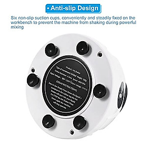 PATIKIL Mini Vortex Mixer Shaker Miniature Paint Ink Shaker, Touch Function, Shaker Mixer Nail Polish Mixer Test Tube Mixer White