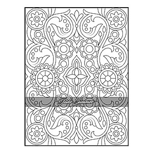 100 Amazing Patterns: An Adult Coloring Book with Fun, Easy, and Relaxing Coloring Pages