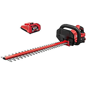 SKIL PWR CORE 40 Brushless 40V 24” Cordless Hedge Trimmer Kit with Dual Action Blade, 3/4'' Cut Capacity, Includes 2.5Ah Battery and Auto PWR Jump Charger - HT4221-10