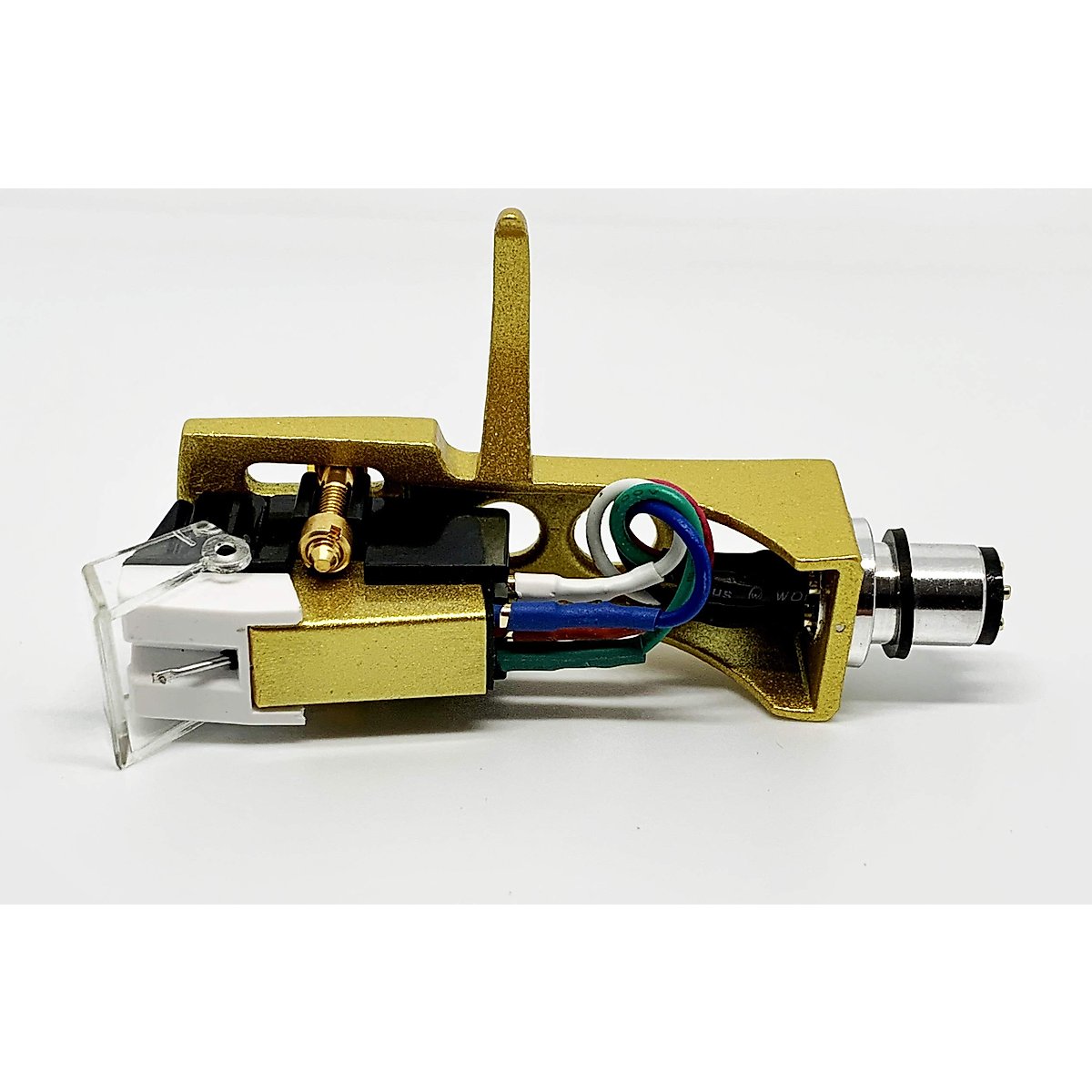 Cartridge and Stylus, needle and Gold Headshell with mounting bolts for Technics SL-1200, SL-1210, SL-1600, SL-1610, SL-1700, SL-235, SL-23A, SL-B2, SL-B202,