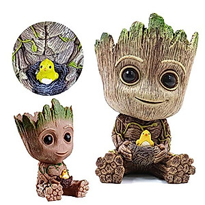 TEEMO Aquarium Groot Air Bubbler Decorations, Air Bubbler Decorations for Fish Tank.