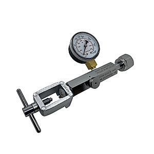 Oxygen Transfill Adaptor CGA540 to CGA870 with Bleed Valve Medical Dental Aviation