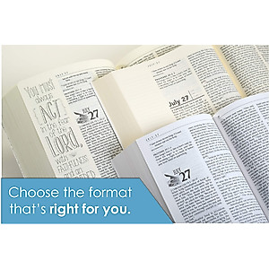 The One Year Bible Expressions NLT, Deluxe (Hardcover, Pink Flowers)