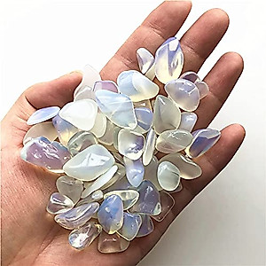 KemneT Room Decoration 50g 8-12mm Natural Gravel Bulk Tumbled Stones Crystal Suitable for Fish Tank Decoration Natural Stone