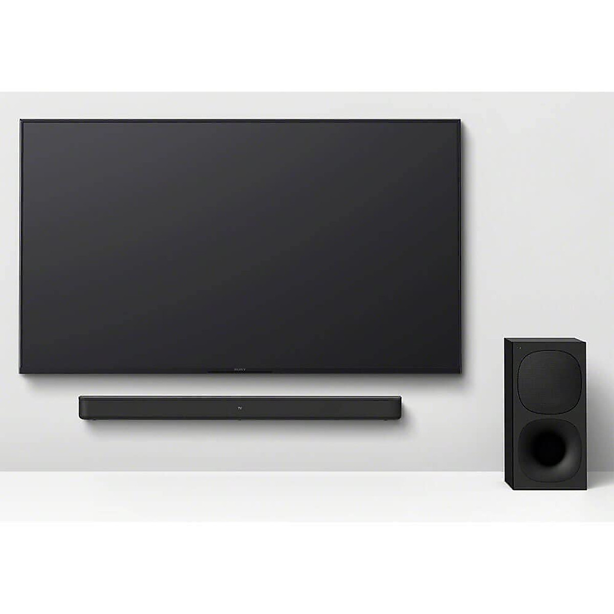 Sony HT-S400 2.1ch Soundbar with Powerful Wireless subwoofer, S-Force PRO Front Surround Sound, and Dolby Digital (Renewed)