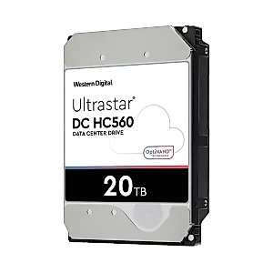 WUH722020BL5204 3.5" 20TB SAS12Gb/s7.2kRPM 0F38652 512eSE P3(PR2) HDD Hard Drive
