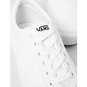 Vans Women's Ward Platform Sneaker, White Canvas White 0rg, 7.5