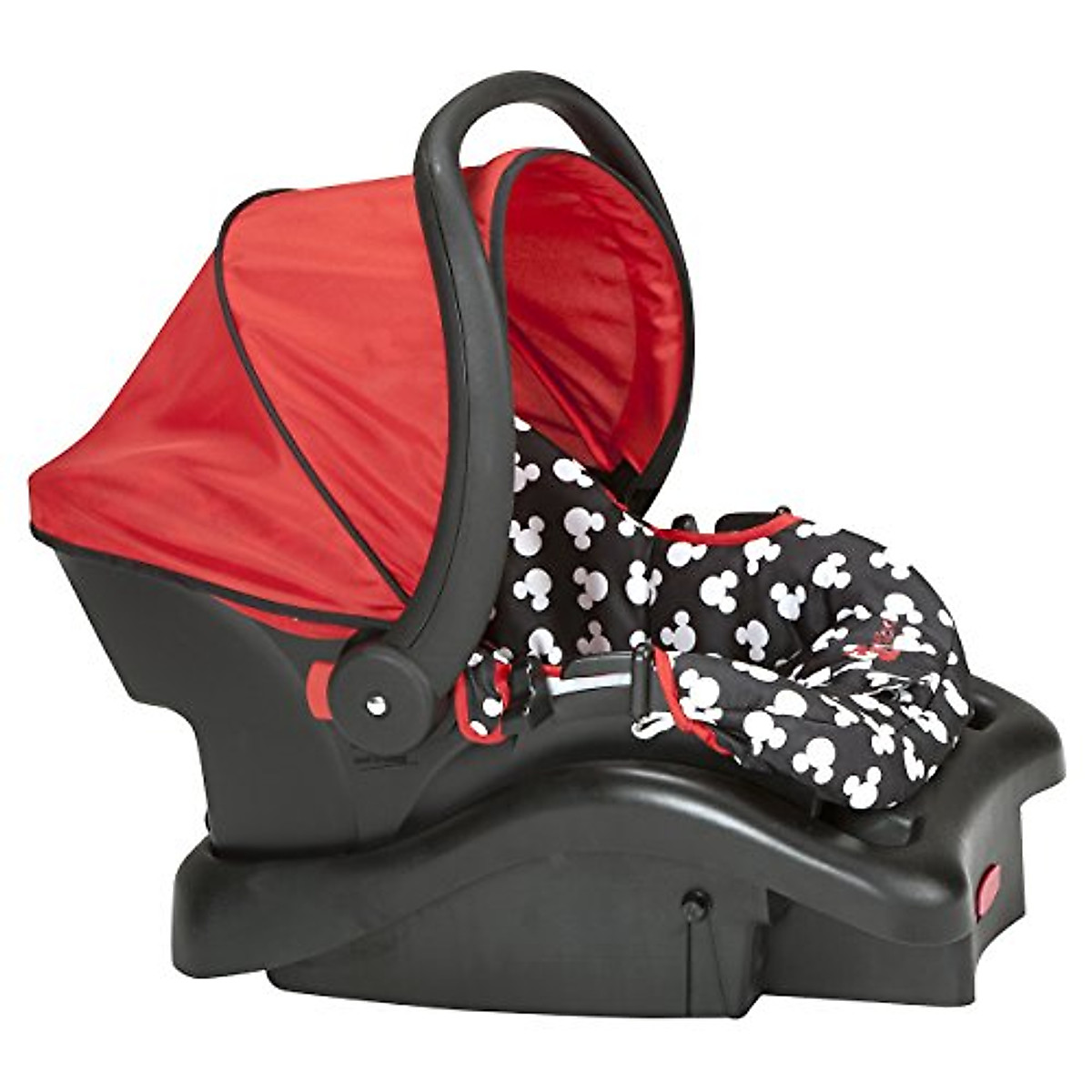 Disney Light 'n Comfy Luxe Infant Car Seat, Mickey Silhouette