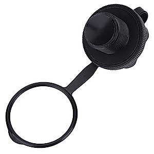 2Pcs Inflatable Boat Valve, Inflatable Boat Spiral Air Plug, Air Mattress Kayak Raft Plug Replacement Screw Air Valve Boston Valve for Rubber Dinghy Pool Airbeds