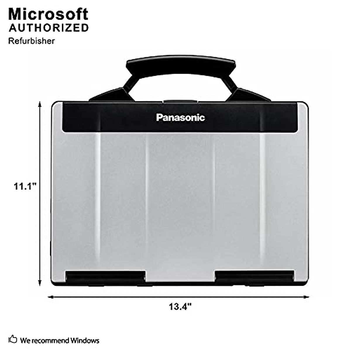 Panasonic Toughbook CF-53 Laptop PC, 14 HD Display, Intel i5-2520M 2.5GHz, 16GB RAM, 1TB SSD, Windows 10 (Renewed)