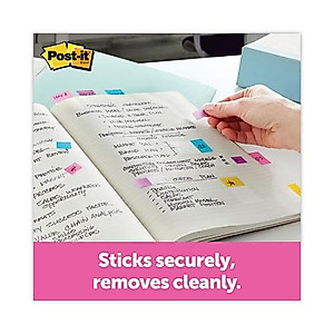 Post-it Flags Page Flag Value Pack, Assorted Colors, 280 Page Flags, 48 1/2" Arrows/Pack