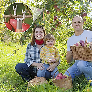 8 Pcs Metal Tree Branch Support for Leaning Tree, Tree Stakes and Support Crutch for Propping Up Fruited for Vineyards Ornamental Gardens Orchards fit 0.75 Inch Round Pipe