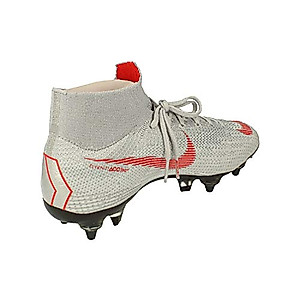 Nike Superfly 6 Elite SG-Pro AC Mens Football Boots AH7366 Soccer Cleats (UK 6.5 US 7.5 EU 40.5, Wolf Grey Light Crimson 060)