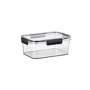 2 pack Transparent with lid food preservation box Household refrigerator freezer sealed box Vegetable and fruit classification plastic storage box