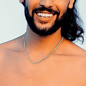 Ailetop Gold Cross Necklace for Men,Gold Cross Chain for Men Stainless Steel Cross Pendant Necklace for Men Boys Gold Chain Necklace for Men Jewelry Men Cross Necklaces Box Chain 20 Inches