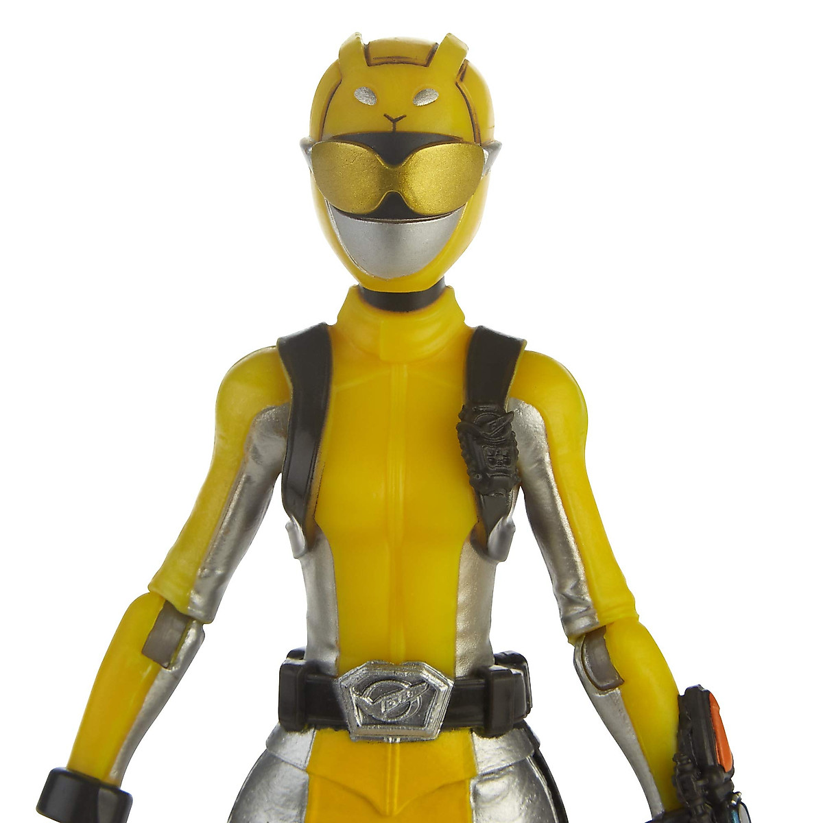 Power Rangers Beast Morphers Yellow Ranger 6" Action Figure Toy Inspired by The TV Show