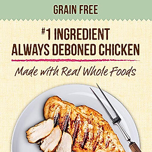 Merrick Lil' Plates Small Breed Dog Food, Grain Free Senior Real Chicken and Sweet Potato Recipe, Small Dog Food - 4 lb. Bag