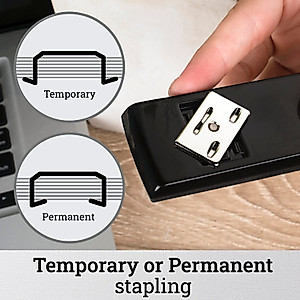 Swingline Stapler, 747, Classic Desktop Stapler Heavy Duty, 30 Sheet Capacity, Portable, Durable Metal Stapler for Office Desk Accessories or Home Office Supplies, Black (74701)