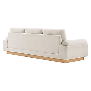Modway EEI-6401-IVO Oasis Upholstered Fabric Sofa, Ivory