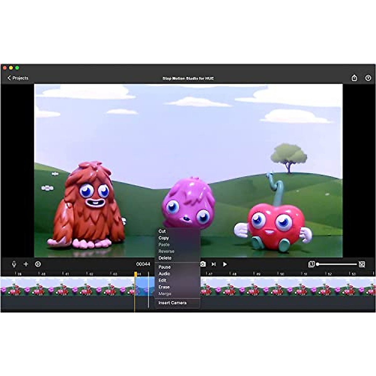 HUE Animation Studio: Complete Stop Motion Animation Kit (Camera, Software, Book) for Windows/macOS (Green)