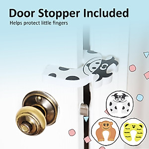 Bébé Earth Baby Proofing Edge and Corner Guard Protector Set for Back to School, 16 Feet Edges & 4 Foam Corners, Furniture and Table Child Baby Proof Bumpers, Pre-Taped Corner Cushions - Coffee Brown