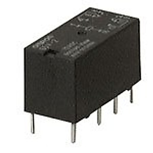 Omron G5V-2-DC12 Electromechanical Relay, Double Pole Double Throw, 2A, 12V, 288 Ohm, Through Hole, 0.81" L x 0.40" W x 0.45" H (Pack of 2)